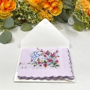 Handkerchief Gift Box, Flat Fold Envelope for Wedding Handkerchiefs ...