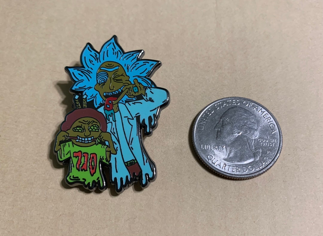 710 Rick And Morty Pin Etsy