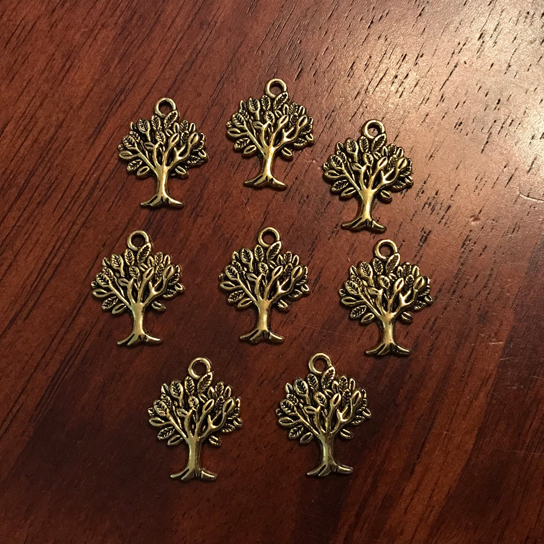 20pcs Tree Charms Tree of Life Antique Gold Charms Tree of - Etsy