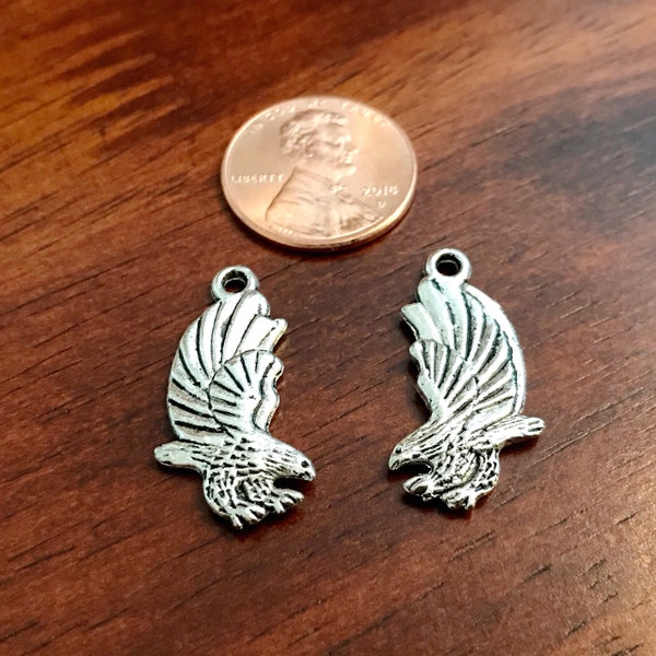 Eagle Charm - Etsy