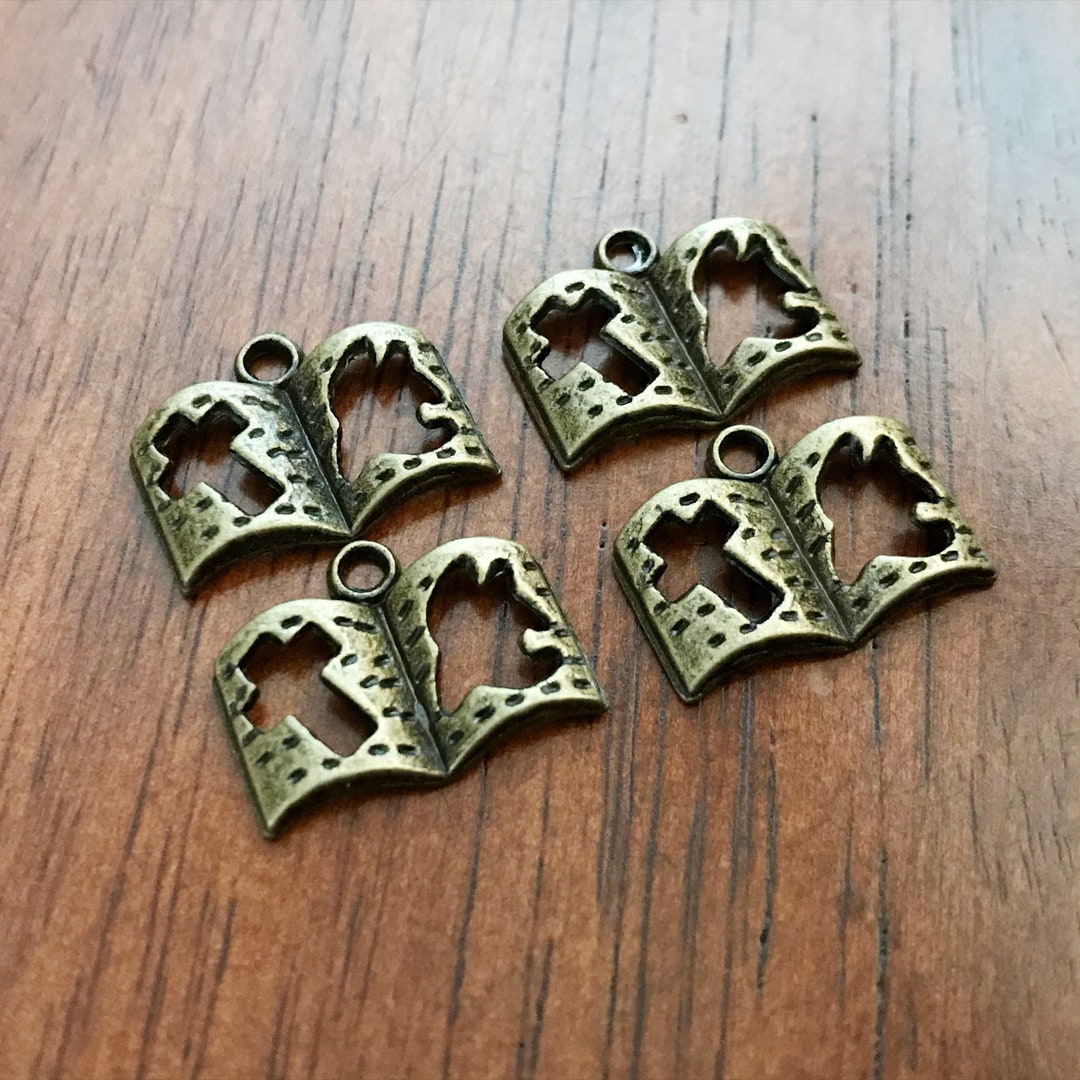 25pcs, Bible Charms, Full Amor of God Charms, Antique Bronze Charms ...