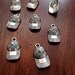 Bulk 20 Baseball Cap Charms, Antique Silver Charms, Baseball Charms ...
