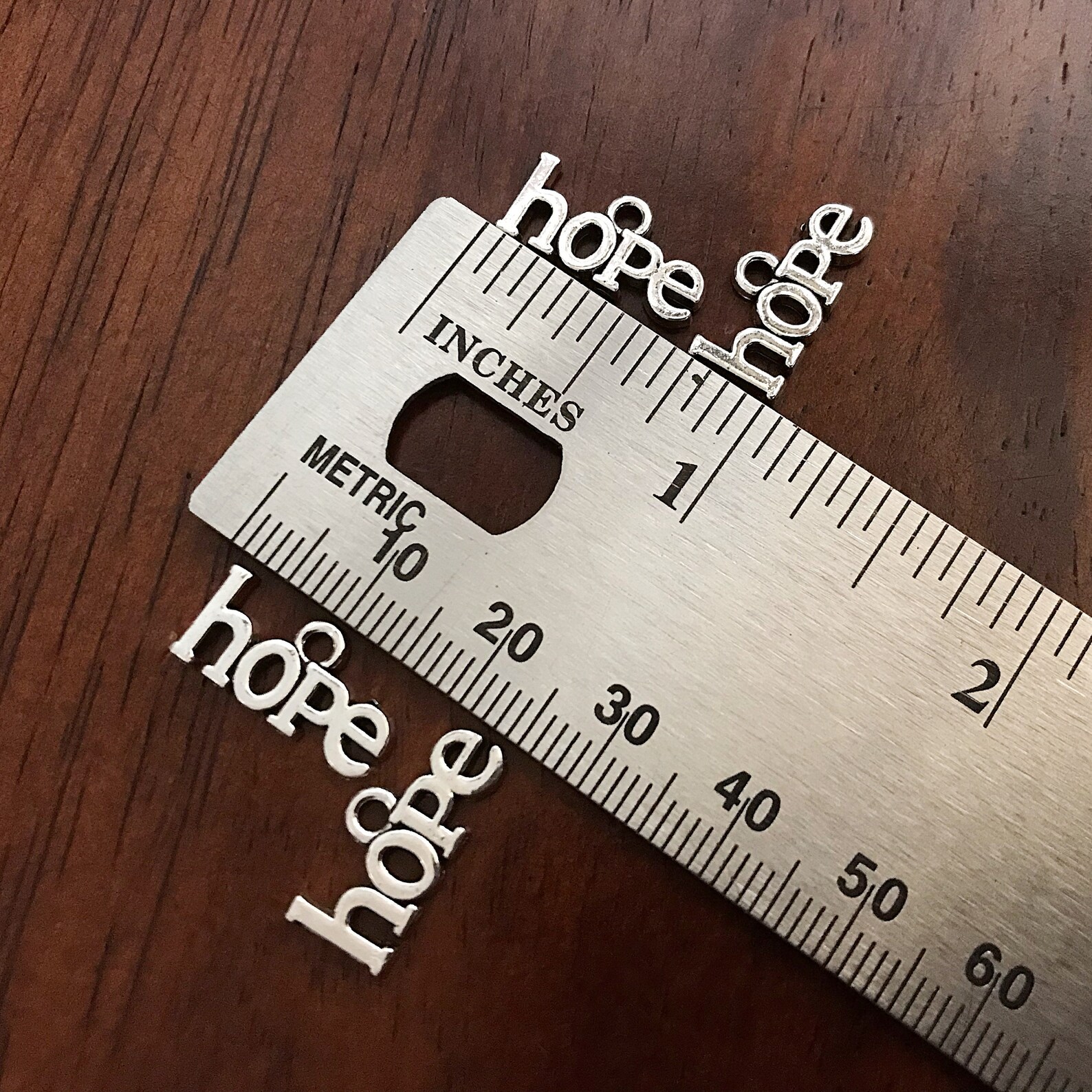 Hope Charms 40pcs Antique Silver Hope Charms Silver Hope - Etsy