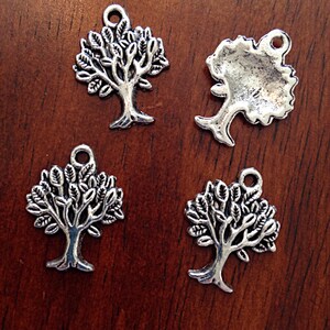 20pcs, Tree Charms, Tree of Life, Antique Silver Charms, Tree of Life ...