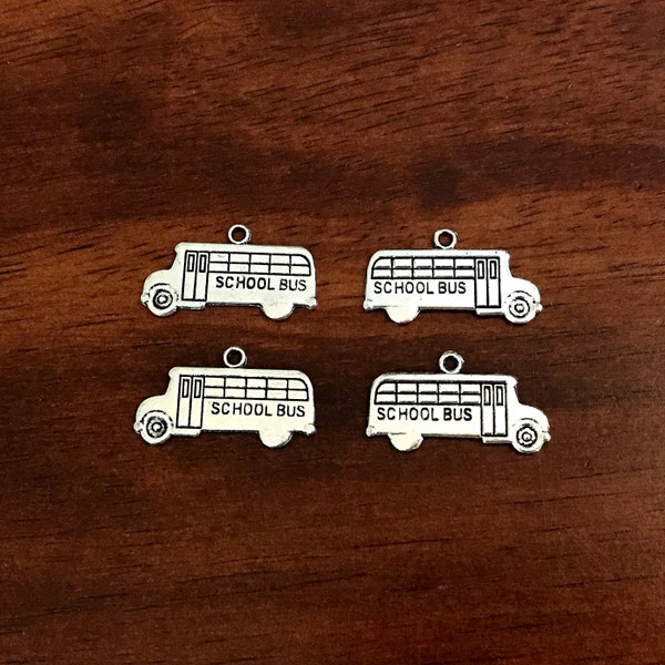 School Bus Charm - Etsy