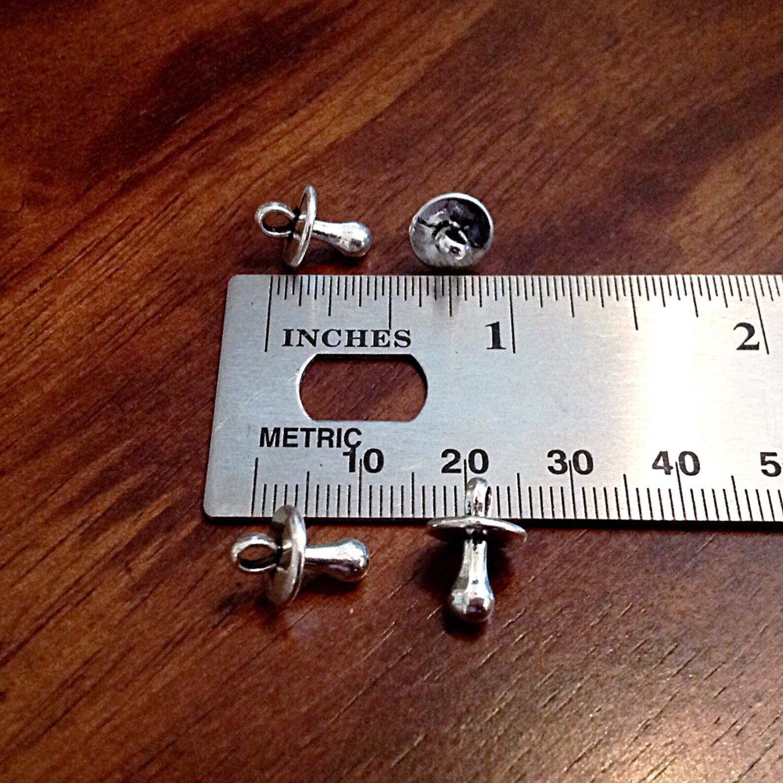 25pcs Pacifier Charms Antique Silver Charms Baby Pacifier - Etsy