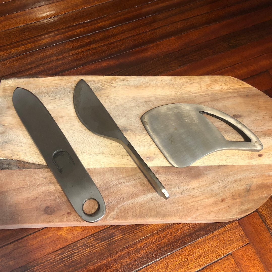 Handmade Heavy Steel Primitive Camping Utensils/chopping Tools/free ...