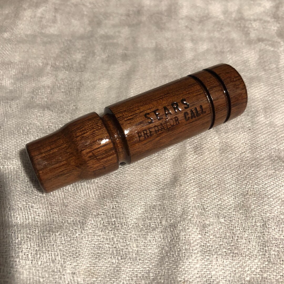 Vintage Wooden Sears Predator Call/wood Predator Call/free Shipping ...