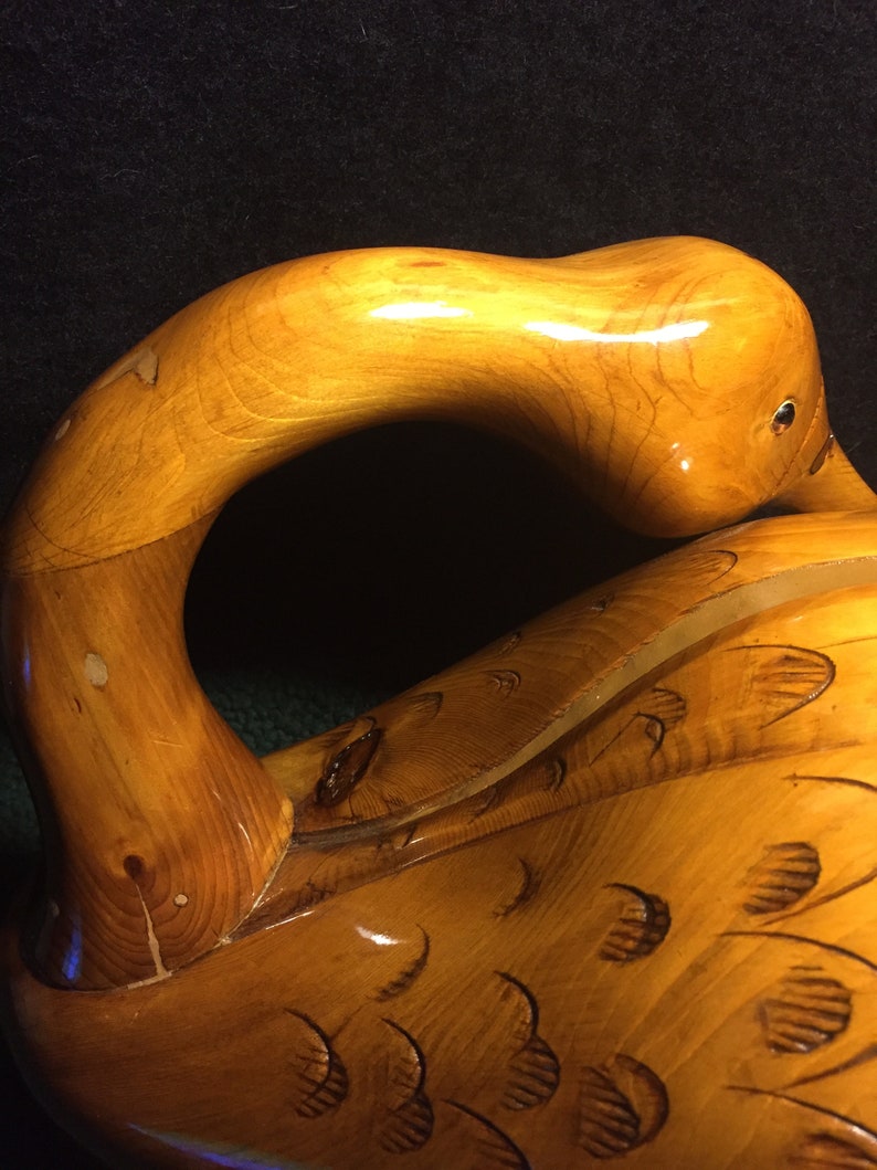 Vintage Canadian Goose/hand Carved Decoy/free Shipping | Etsy