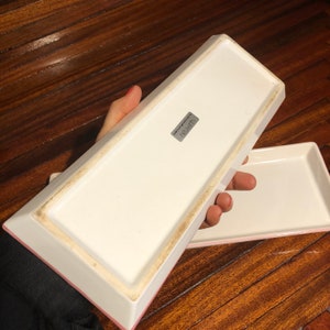 Pair of Vintage Neuwirth Ceramic Condiment Trays (2) Made in Portugal ...