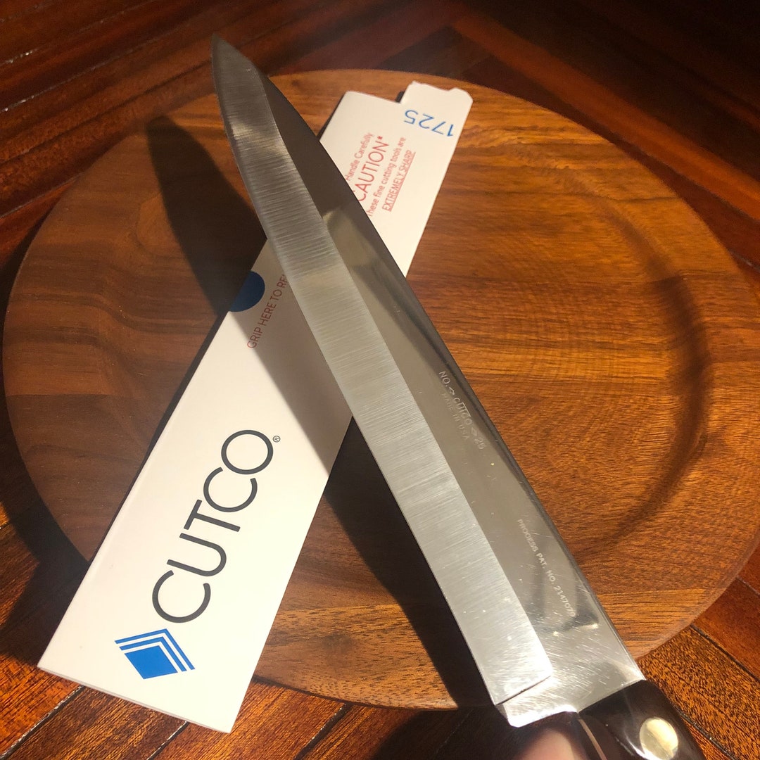 Vintage Cutco #25 9" Butcher Knife/cutco Butcher Knife/free Shipping ...