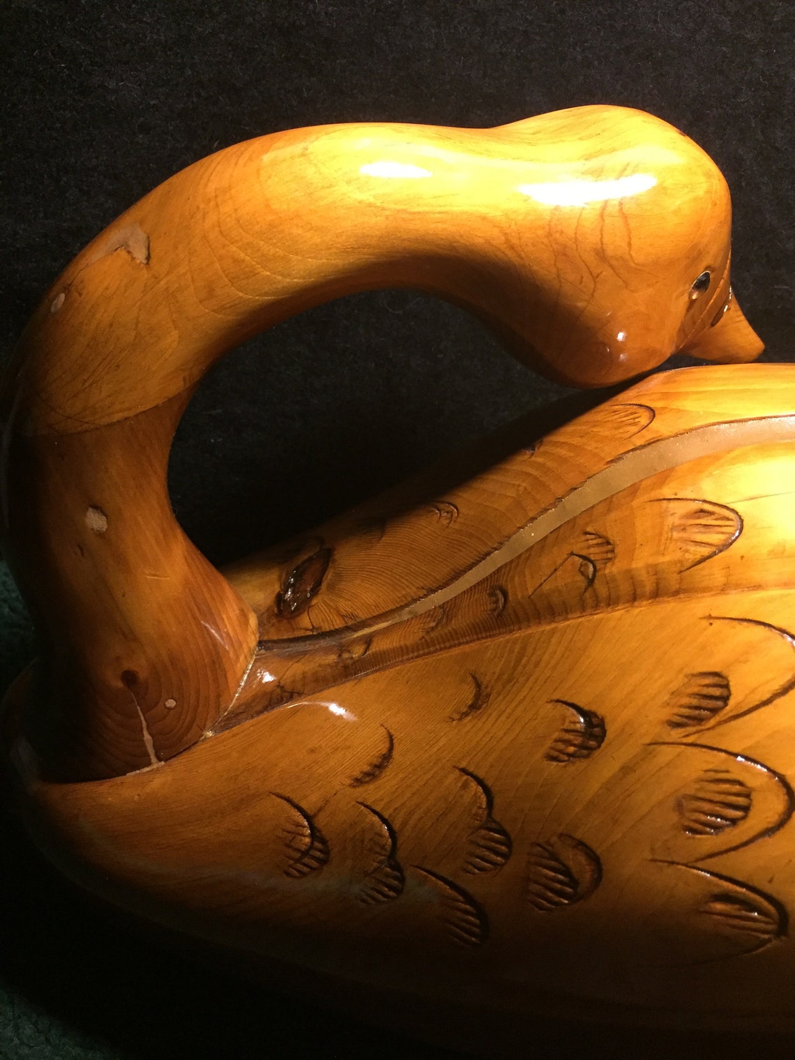 Vintage Canadian Goose/hand Carved Decoy/free Shipping | Etsy