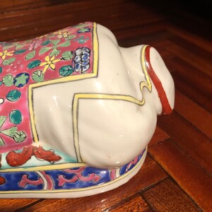 Vintage Chinese Porcelain Pillow/porcelain Pillow/free Shipping! - Etsy