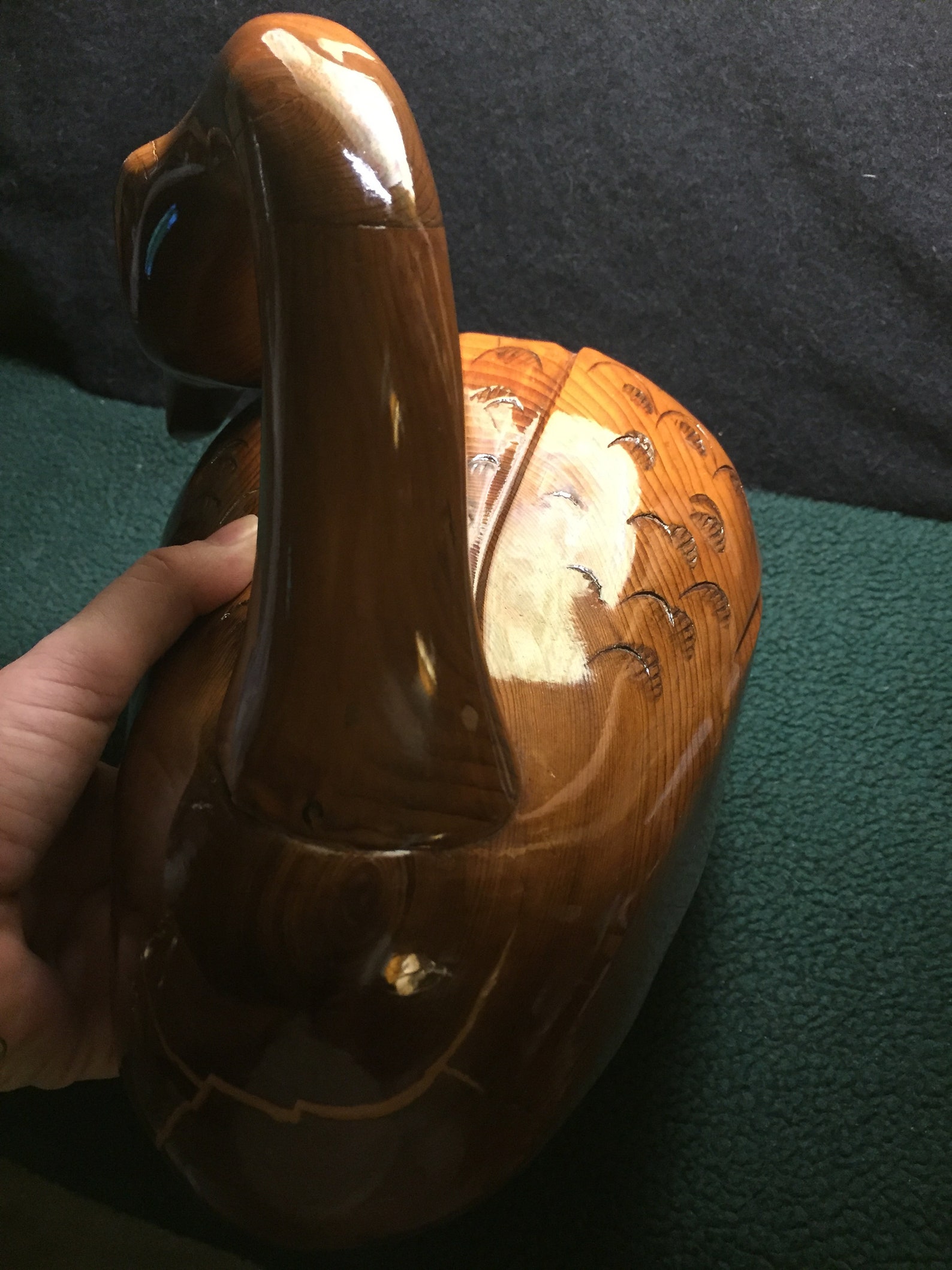 Vintage Canadian Goose/hand Carved Decoy/free Shipping | Etsy