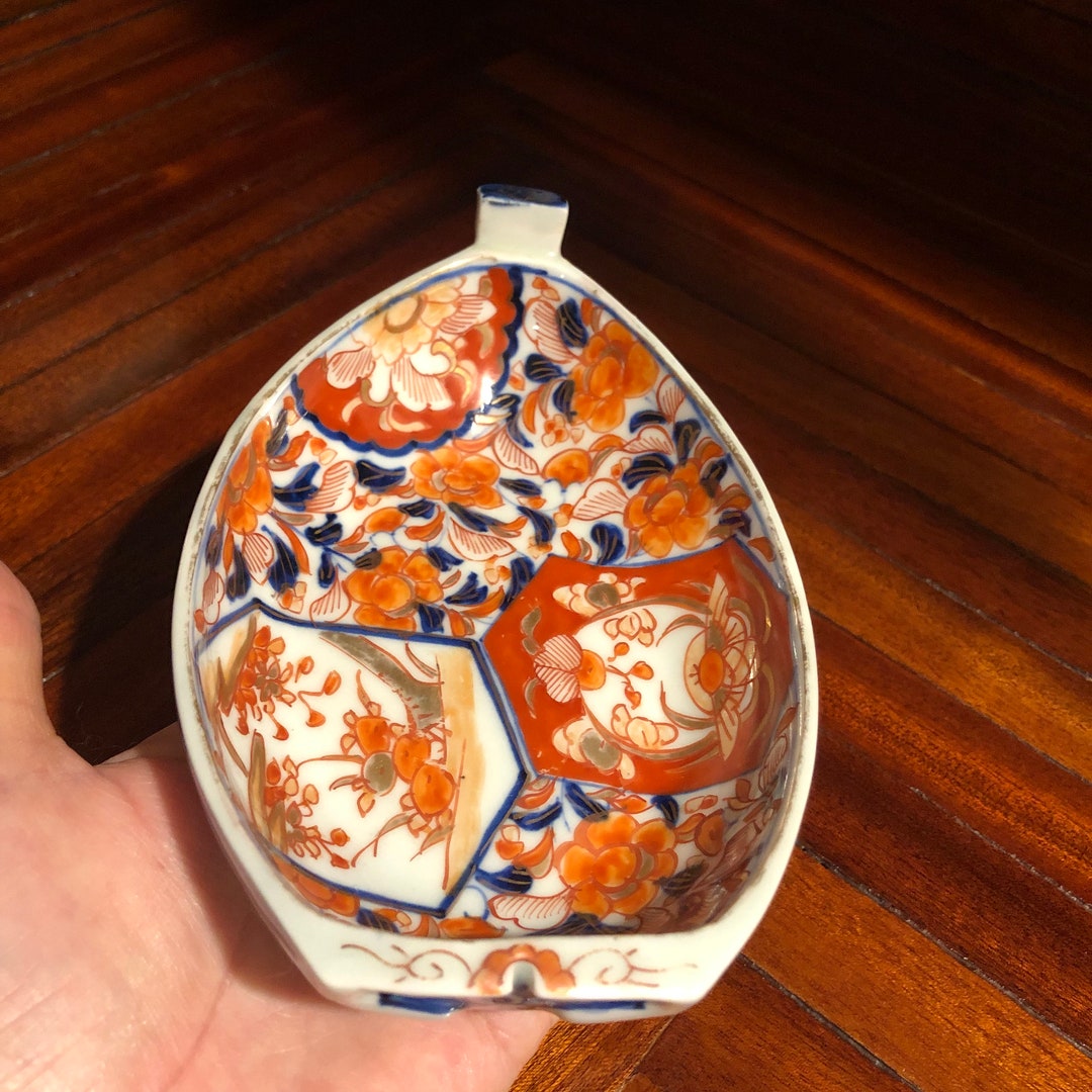 Vintage Imari Boat Dish/imari Porcelain Boat Dish/free Shipping! #5 - Etsy