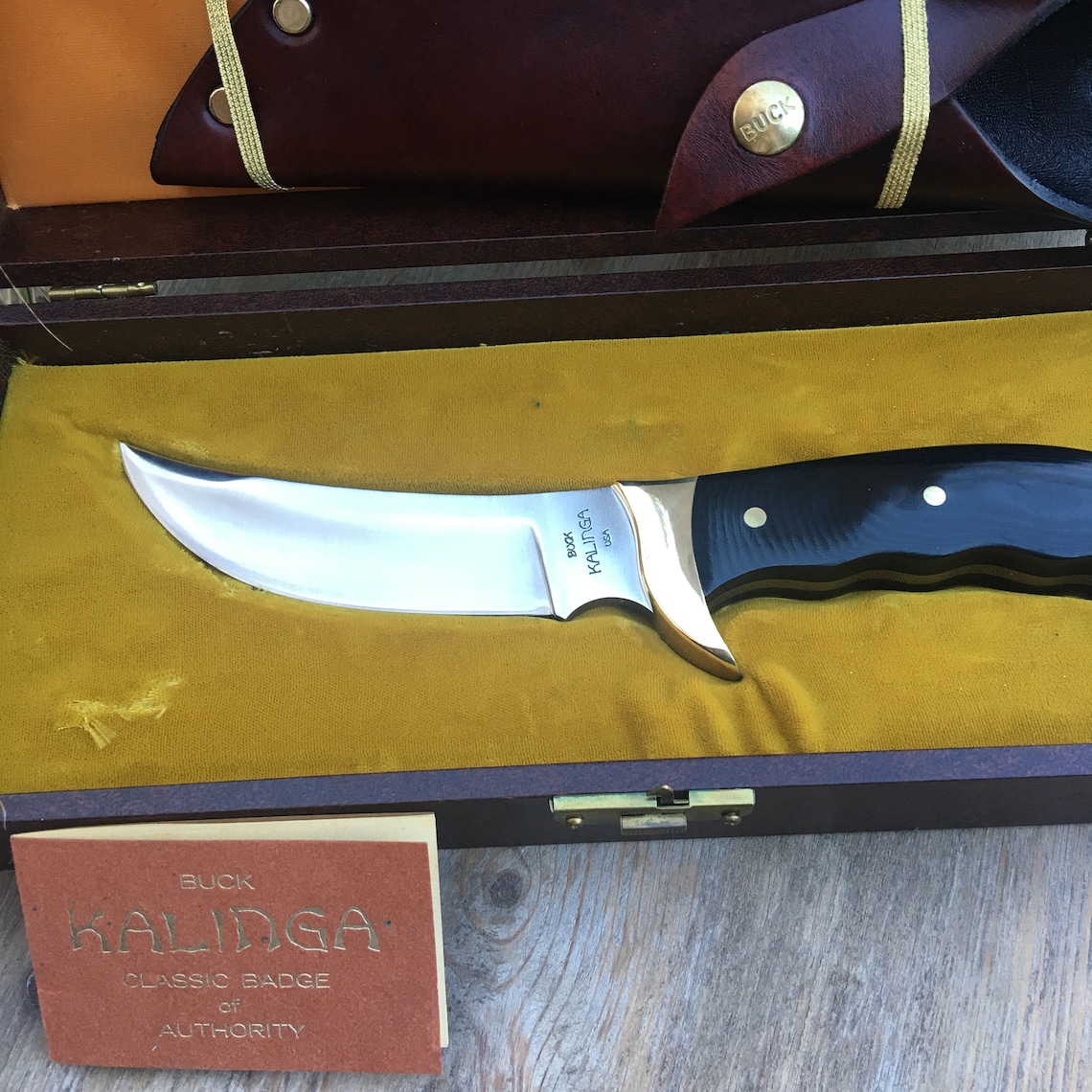 Vintage Buck Knife Kalinga Hunting Knife with Original Sheath | Etsy