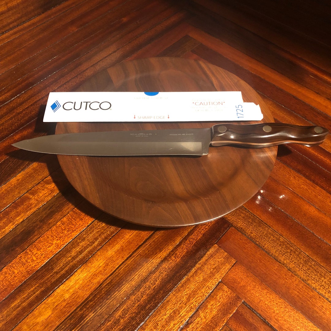 Vintage Cutco #25 9" Butcher Knife/cutco Butcher Knife/free Shipping ...