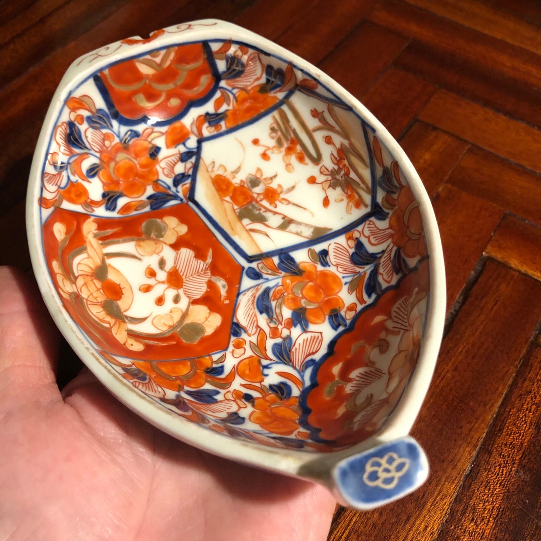 Vintage Imari Boat Dish/imari Porcelain Boat Dish/free Shipping! #3 - Etsy