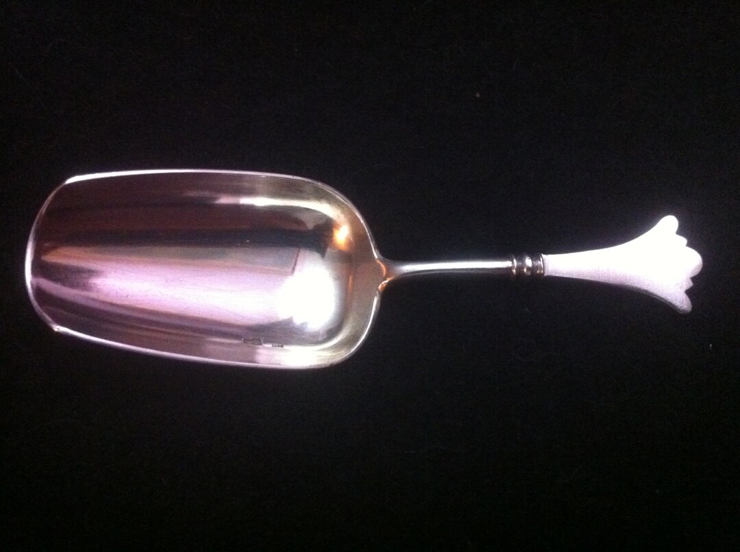 Imperial Russian Silver Spoon Caddy/sugar Spoon/scoop/free Shipping! - Etsy