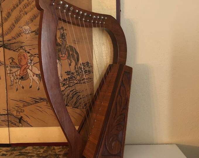 Handmade 12 String Harp/rosewood 12 String Harp/free Shipping ...