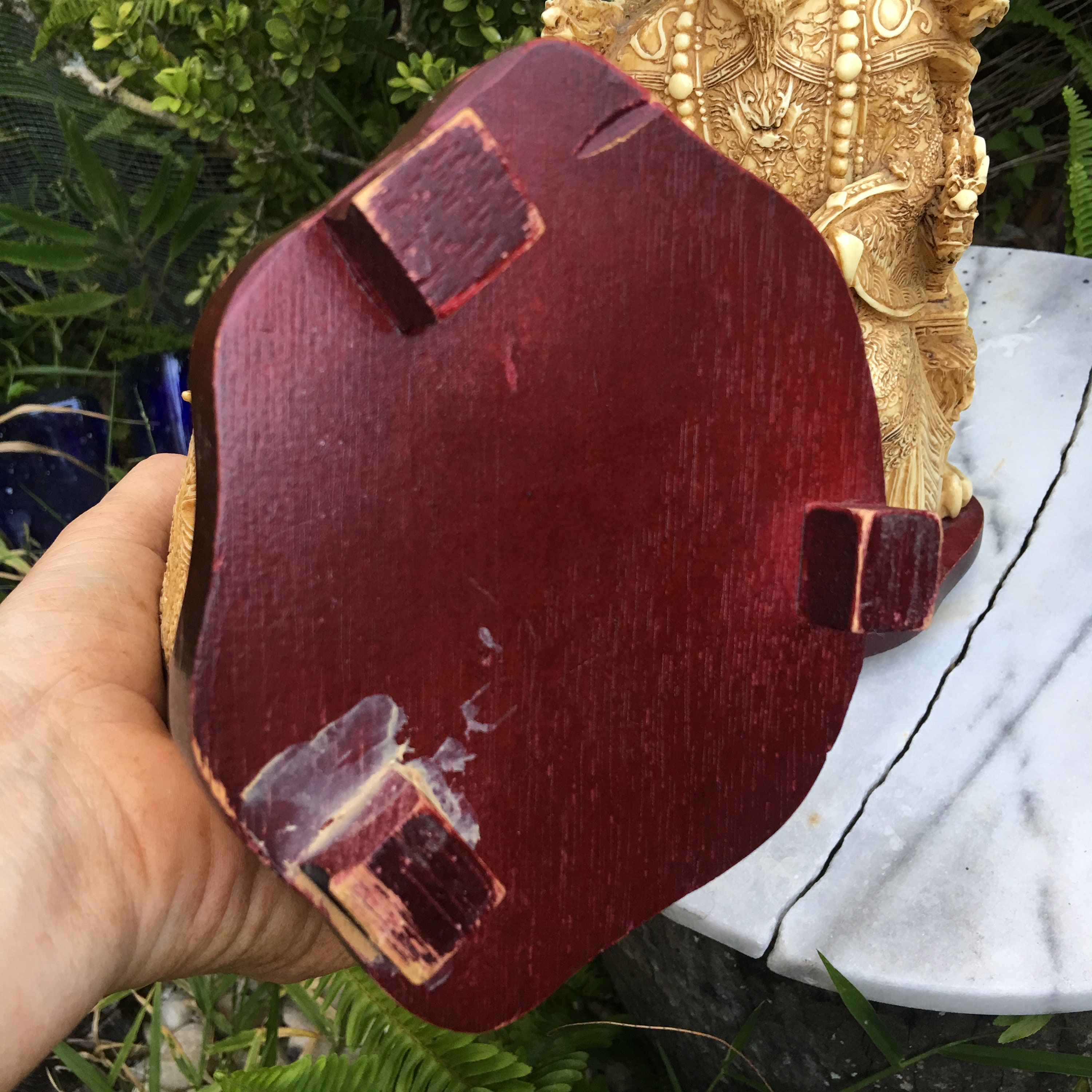 Vintage Resin/faux Ivory Carvings Chinese Emperor and Empress | Etsy