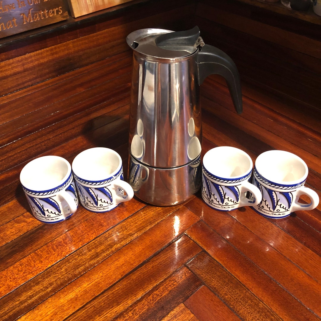 Imusa Stove-top Espresso Maker/six Cup Espresso Maker/4 Free Romana ...