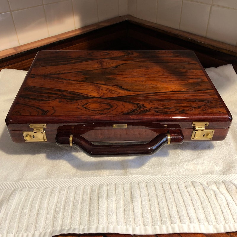 Wooden Briefcase - Etsy