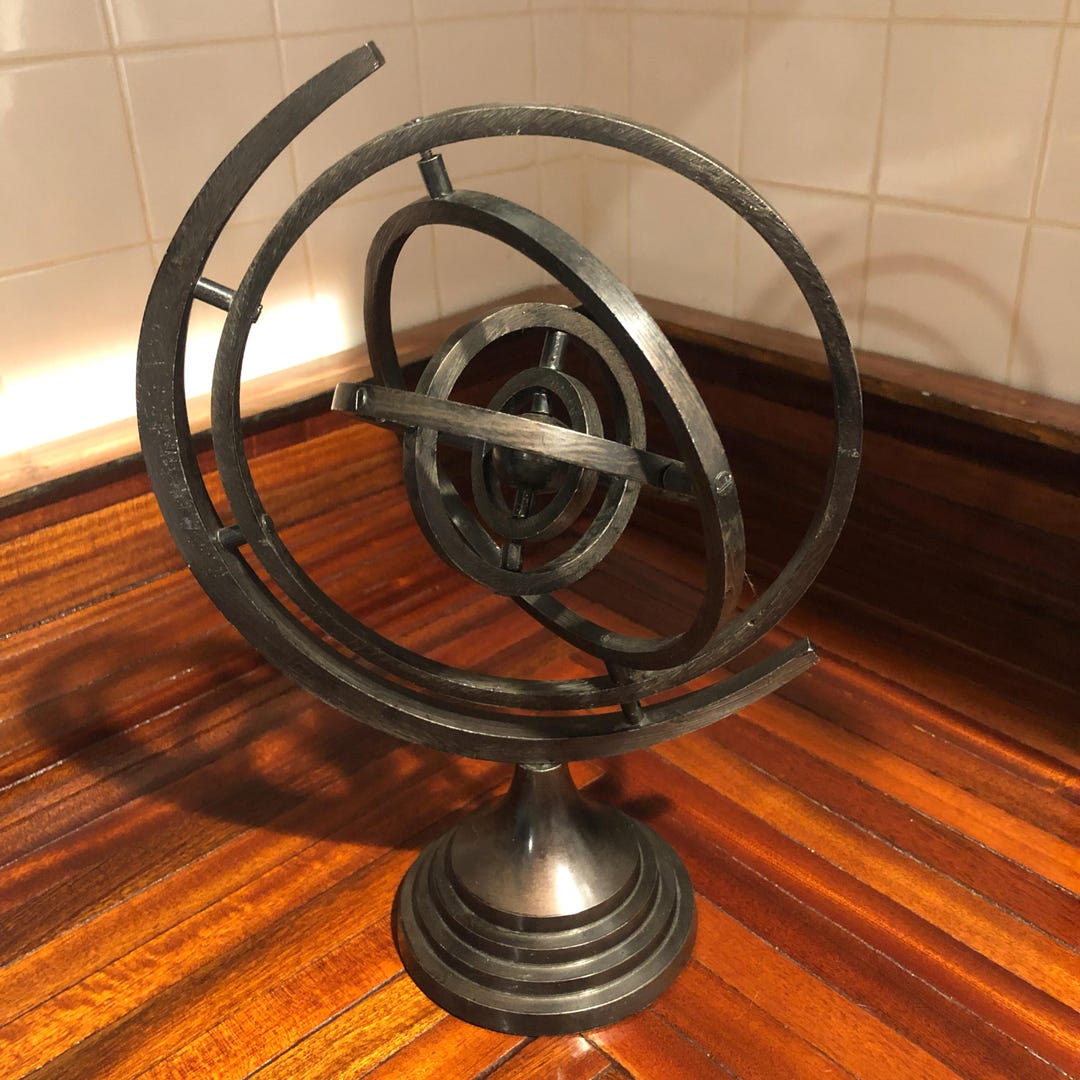 Metal Armillary Spinning Desk Sphere/spinning Armillary Sphere/free ...