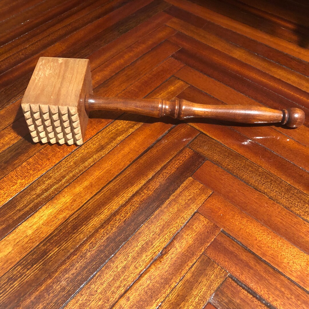 Vintage Wooden Mallet/classic Side and Creased Side/free Shipping! - Etsy