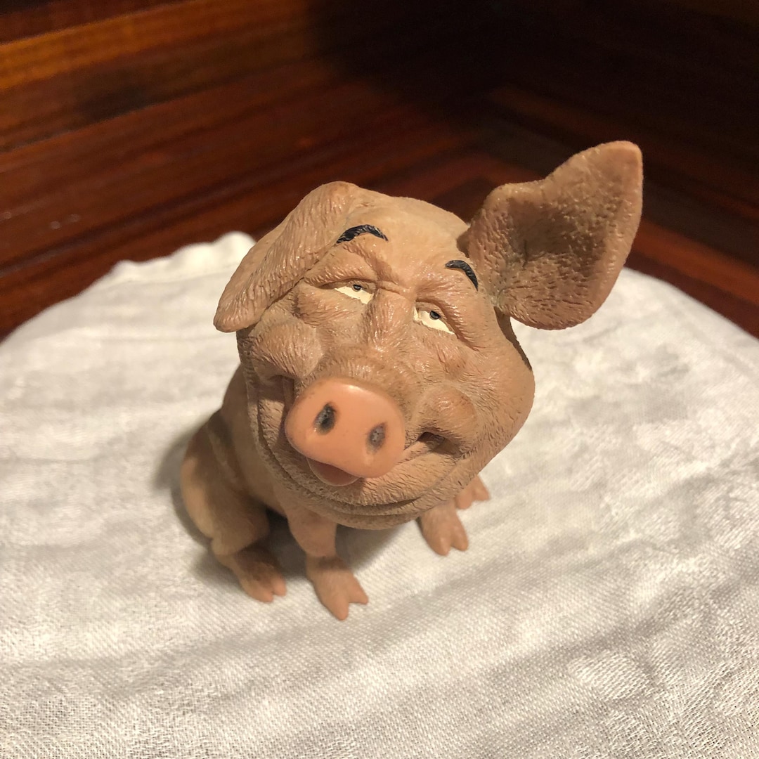 Pig Bobble Head/bubble Bods Zany Animals/pig Bobble/free Shipping ...