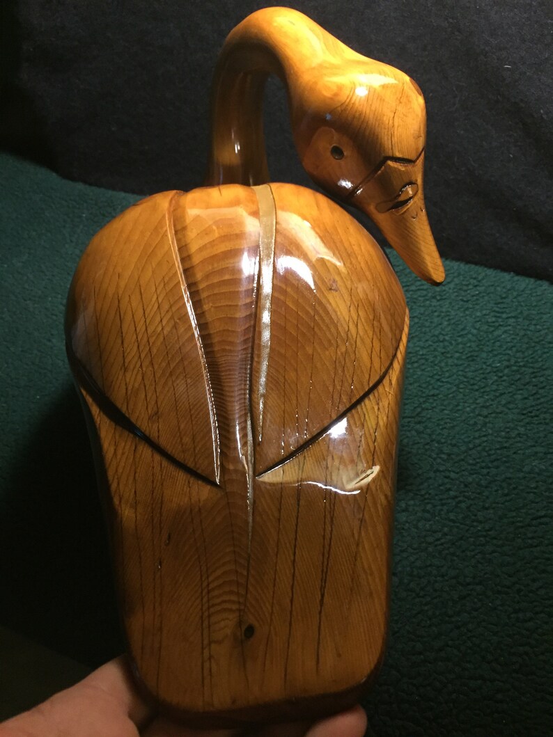 Vintage Canadian Goose/hand Carved Decoy/free Shipping | Etsy