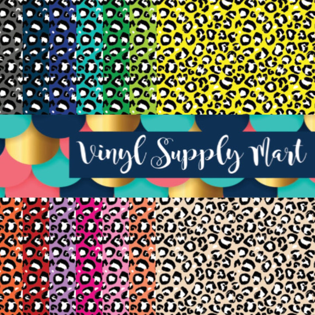 leopard-color-pattern-vinyl-pattern-vinyl-heat-transfer-etsy