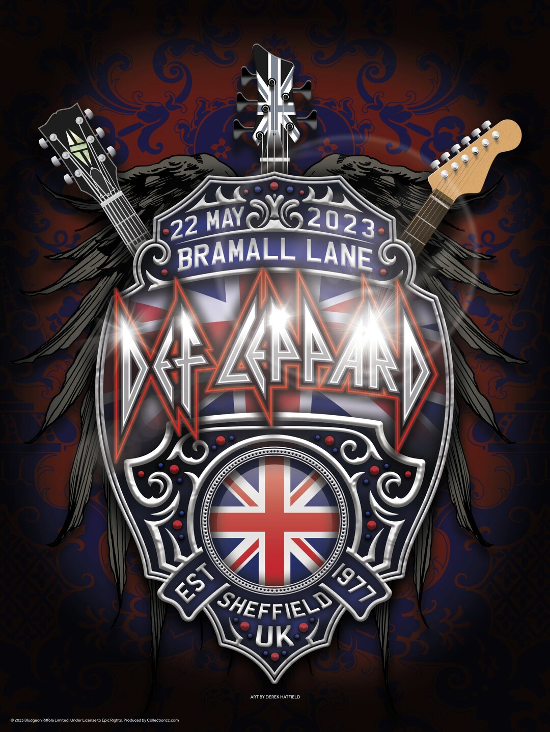 Def Leppard -may 22, 2023 - Bramall Lane, Sheffield, UK - Limited ...