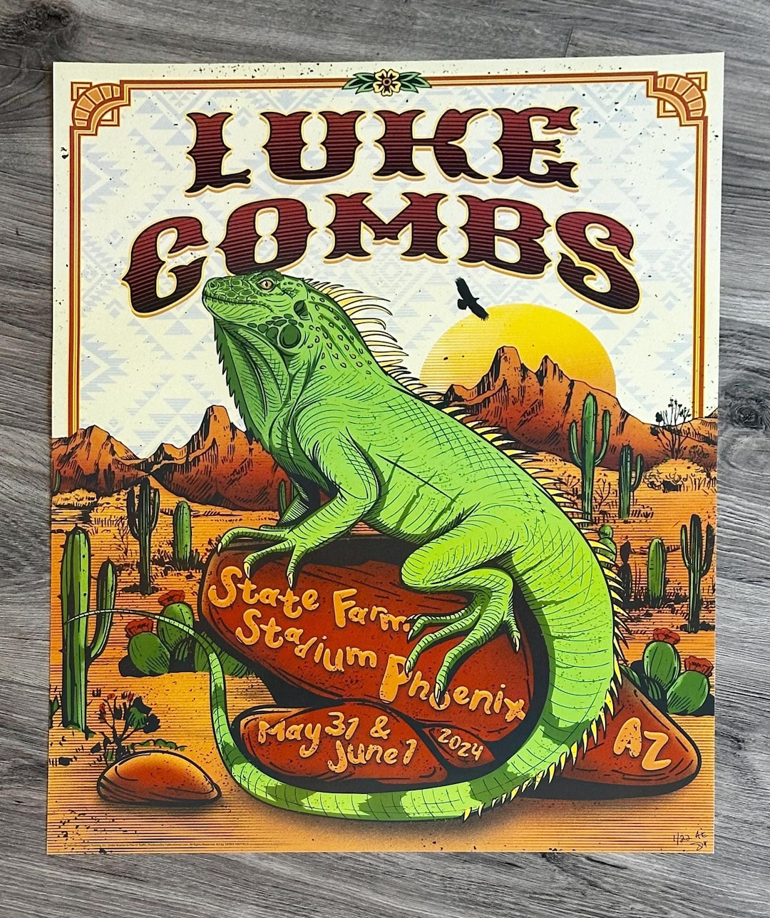 Luke Combs - May 31-june 1, 2024 - State Farm Stadium, Glendale, AZ ...