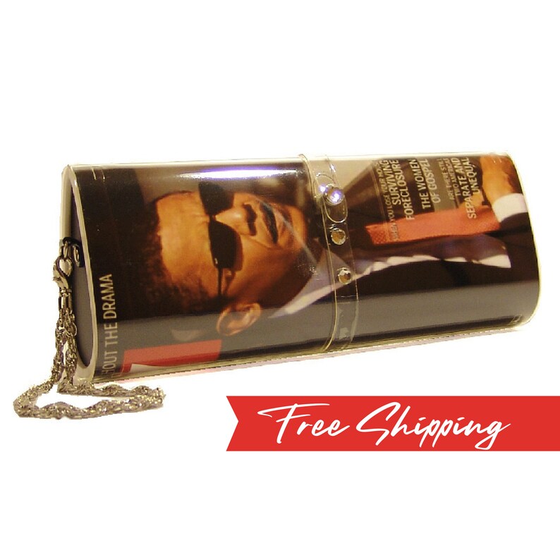 BARACK OBAMA Magazine Clutch Purse Changeable Cover Purse - Etsy