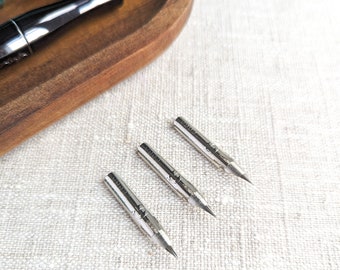 Set of 3 Nikko G Nibs. Modern Calligraphy Nib. Copperplate Calligraphy ...