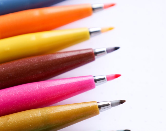 Drawing Color Pens Set 10 Pcs - Etsy