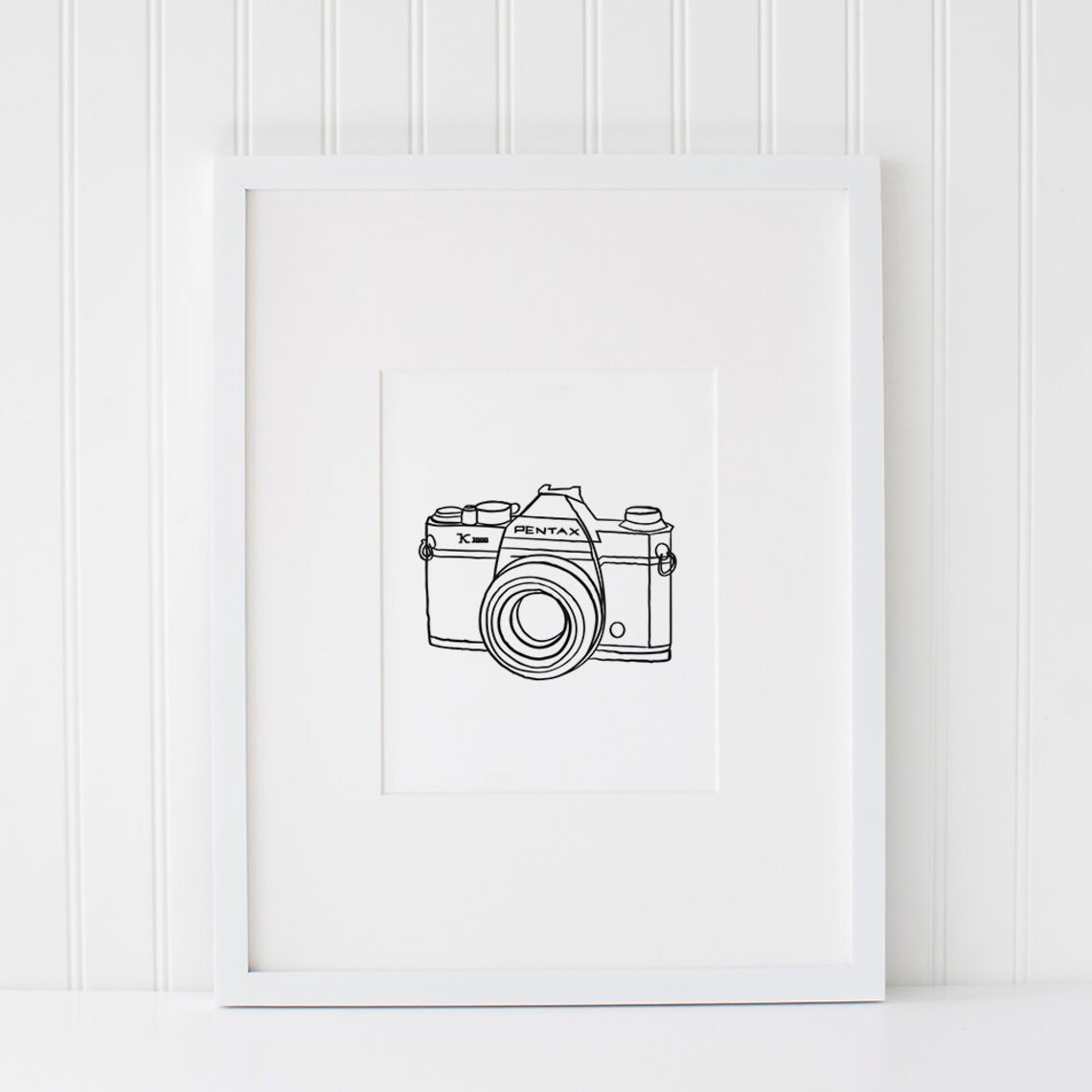 Pentax Film Camera INSTANT DOWNLOAD Printable Poster, Camera Printable ...
