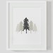 Tree Illustration INSTANT DOWNLOAD, Tree Poster, Green Trees Print ...