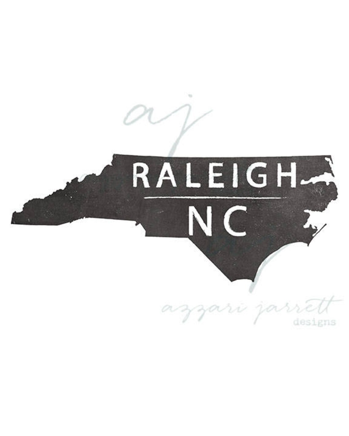 Raleigh Printable Art, North Carolina Printable Art, North Carolina Art ...