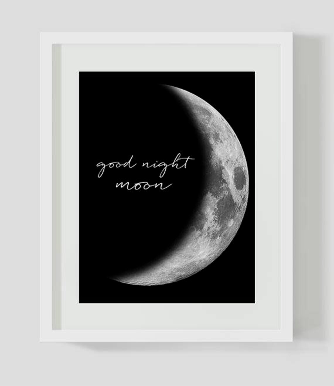 Good Night Moon Printable, INSTANT DOWNLOAD, Good Night Printable, Kids ...
