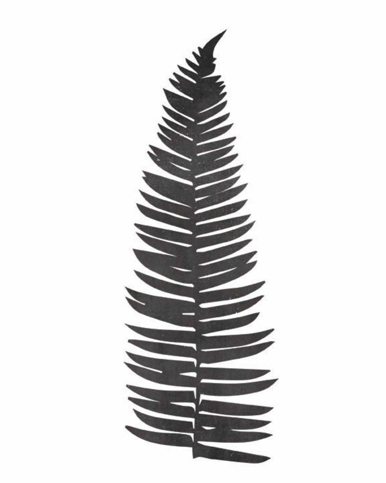 Fern Leaf INSTANT DOWNLOAD Art, Printable Art, Leaf Art Print ...