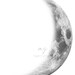 Quarter Moon Printable, INSTANT DOWNLOAD, Moon Printable, Quarter Moon ...