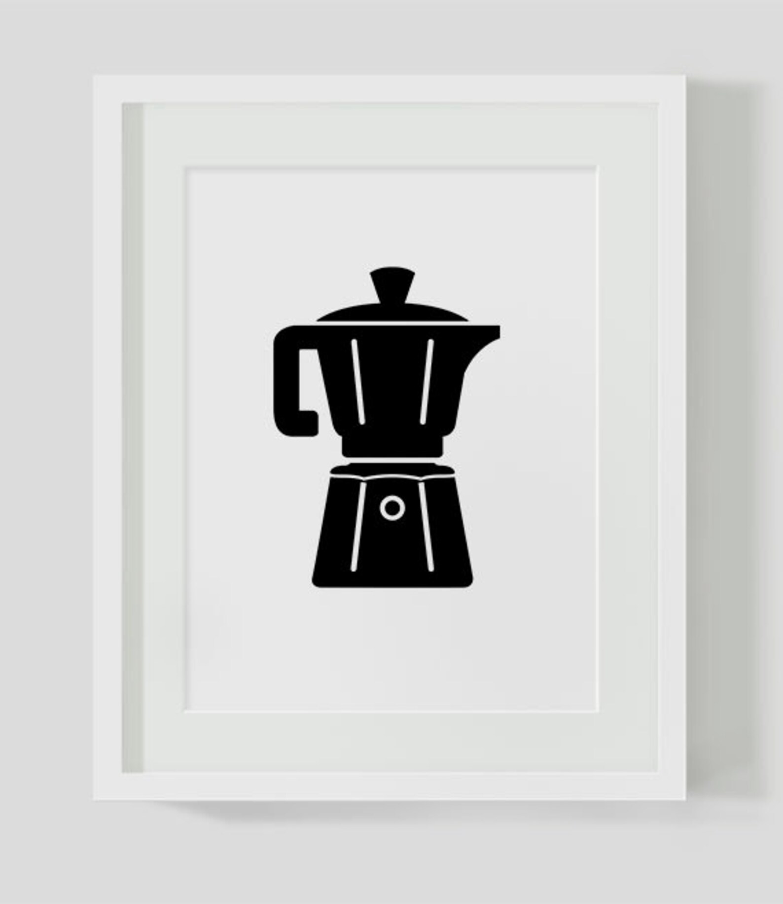 Coffee Pot INSTANT DOWNLOAD Printable Art, Coffee Printables, Brew ...
