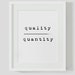 Quality Over Quantity, Typography Art, Typography, Printables, Instant ...