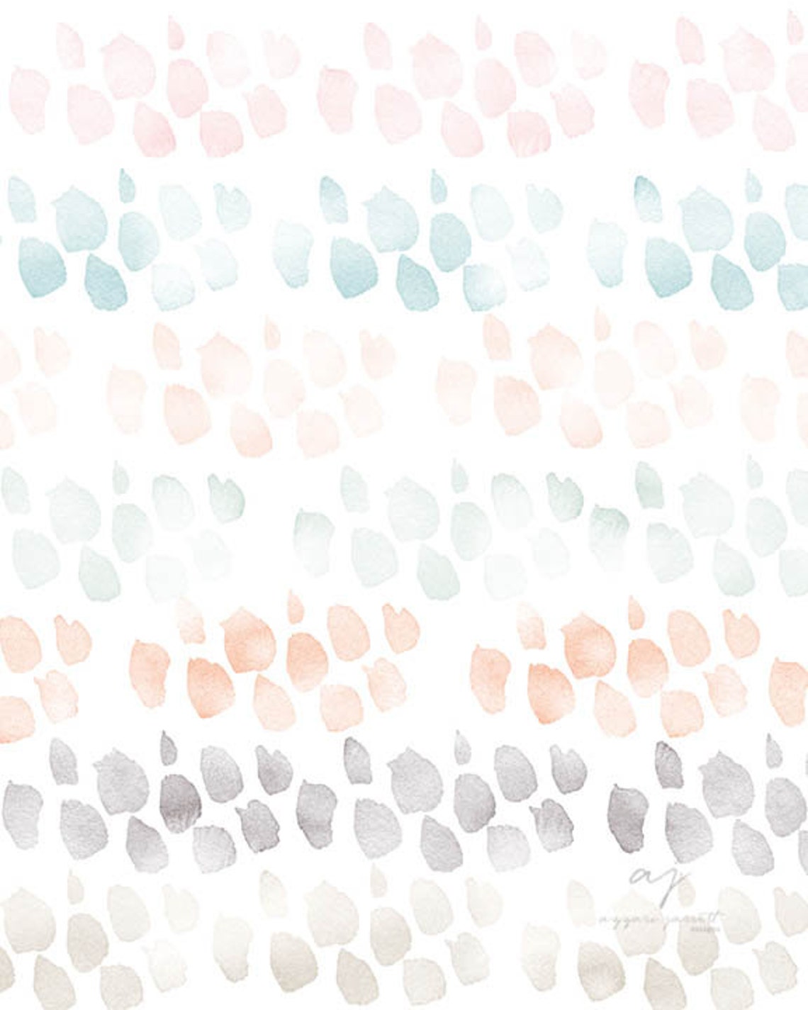 Watercolor Abstract INSTANT DOWNLOAD Art, Watercolor Printables ...