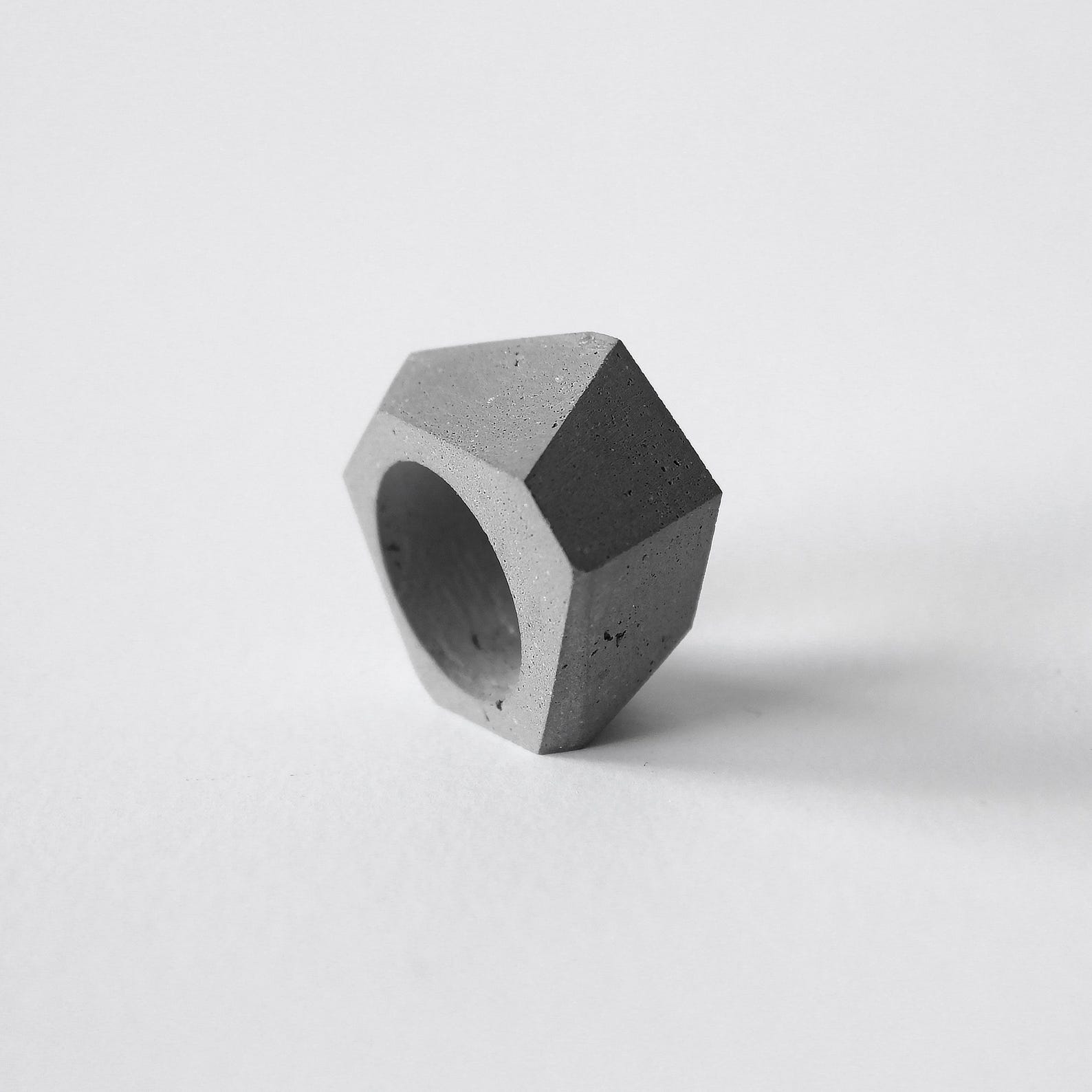 Modern and Geometric Concrete Ring From the Unique Architectural ...
