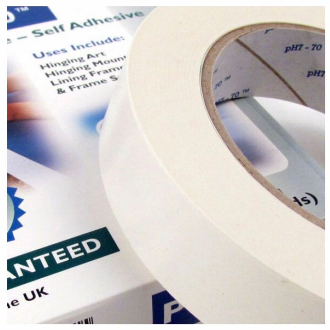 Conservation Paper Hinging Tape for Mounting Paper Artworks / Self ...