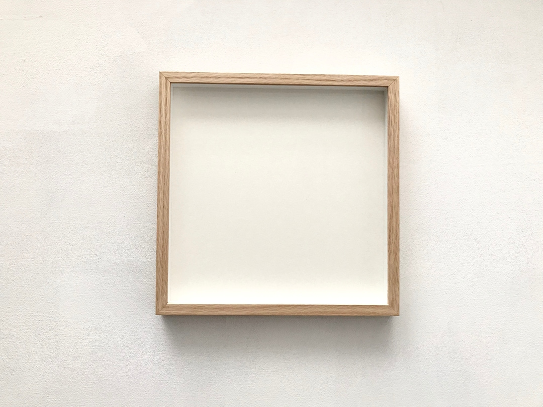 30x30cm Natural Oak Wood Box Frame • Square Frame - Etsy UK