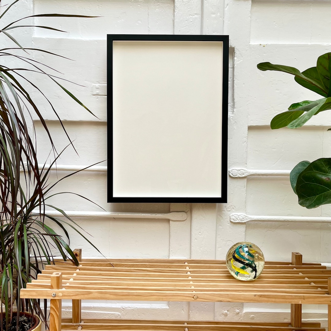 A3 Smooth Black Box Frame Thin Box Frame Photo / Picture Frame With ...